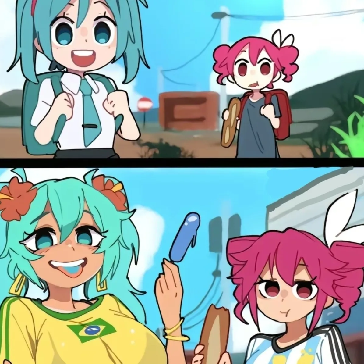 A‌I chat|1v1 Chat with Character Miku and Teto - All grown up for Free ...